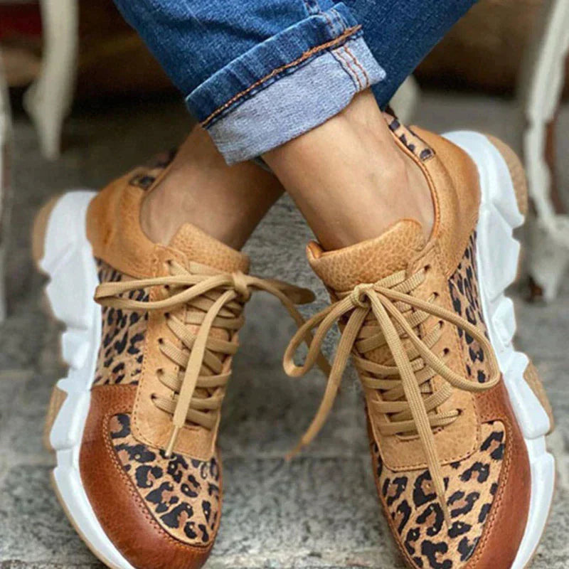 Mia™ - Comfortable Leopard Shoes – Nelson & Parker™